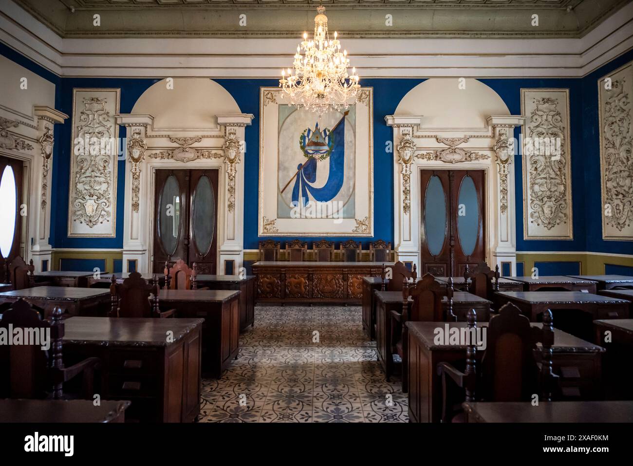 Blue Room (Salon Azul) was the meeting place of the Legislature ...