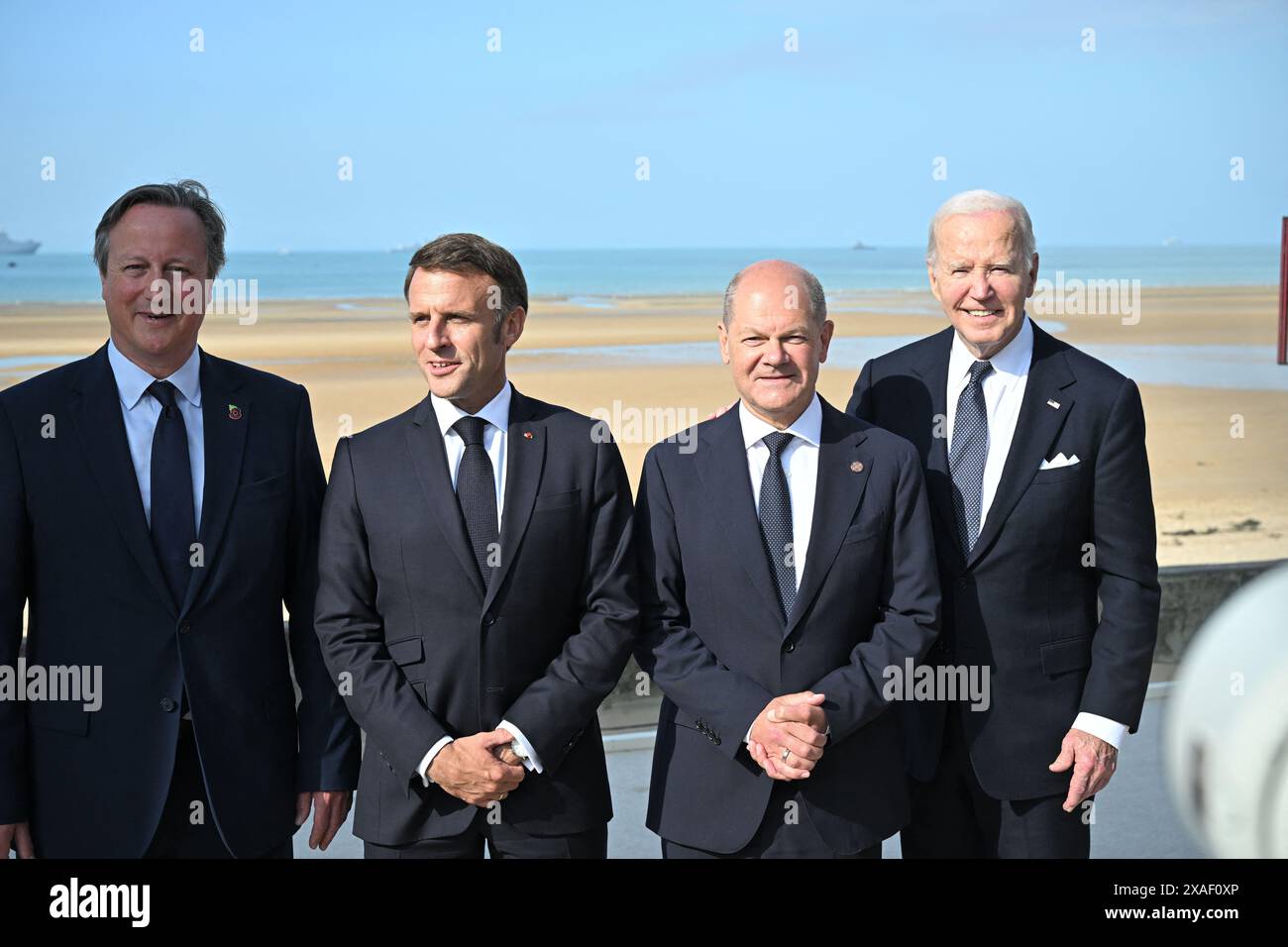 Omaha Beach, France. 06th June, 2024. UK Foreign Secretary David ...