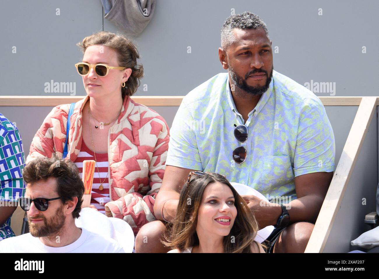 Paris, France. 06th June, 2024. Boris Diaw attends the 2024 French Open ...