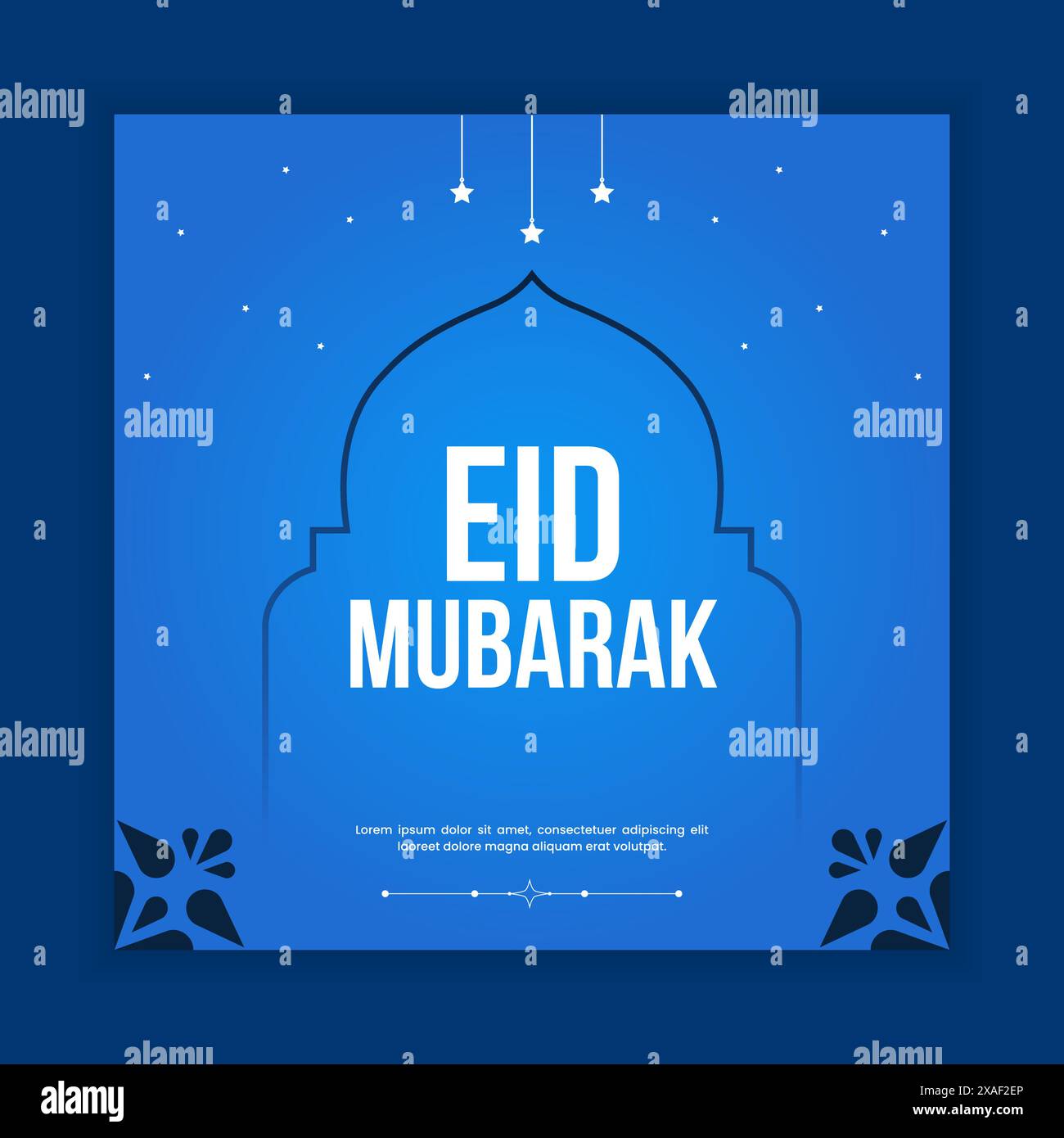 Eid-Al-Adha banner or poster design. Eid-Al-Adha Mubarak greeting ...