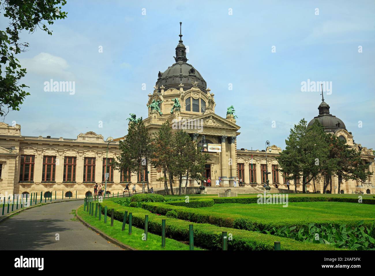 Budapest, Hungary 21-05-24. The Széchenyi Medicinal Bath. This is the ...