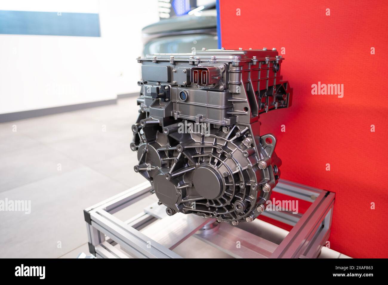 innovative electric motor BYD Electric Car, Logo on cap, traction ...