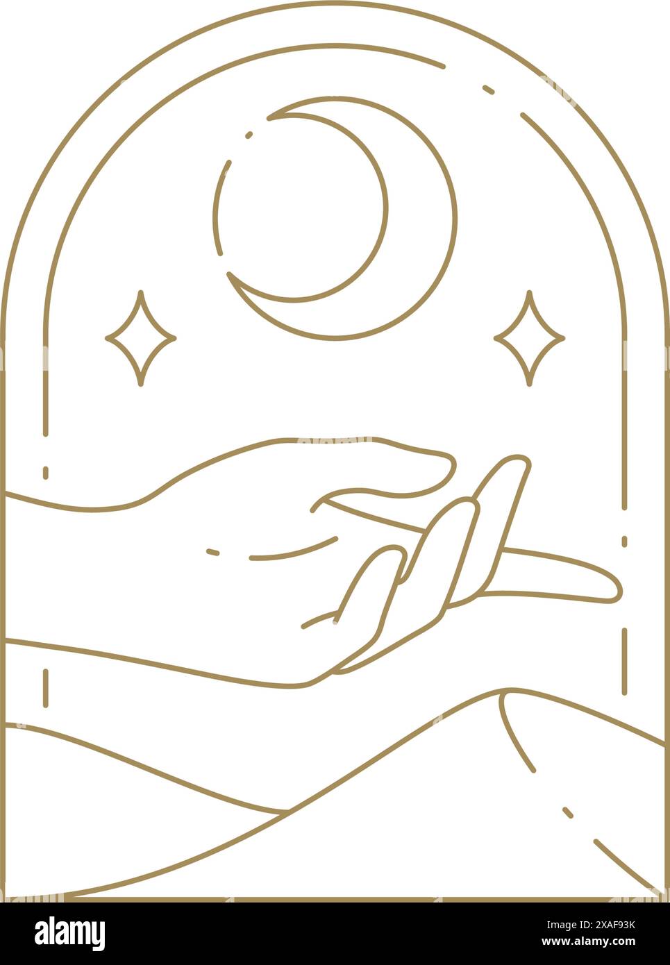 Moon m Stock Vector Images - Alamy