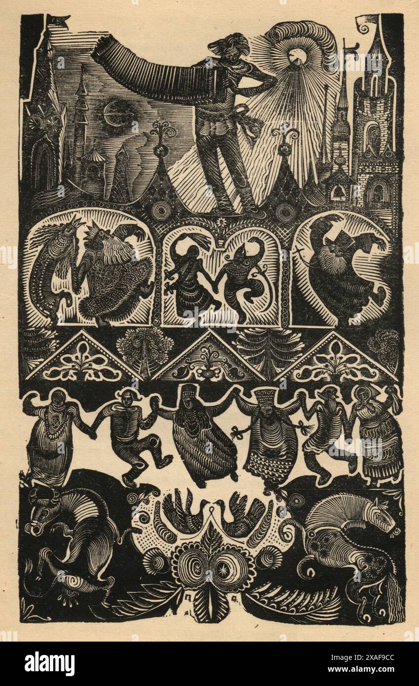 Illustrations for fairy tales and traditions of the northern region ...