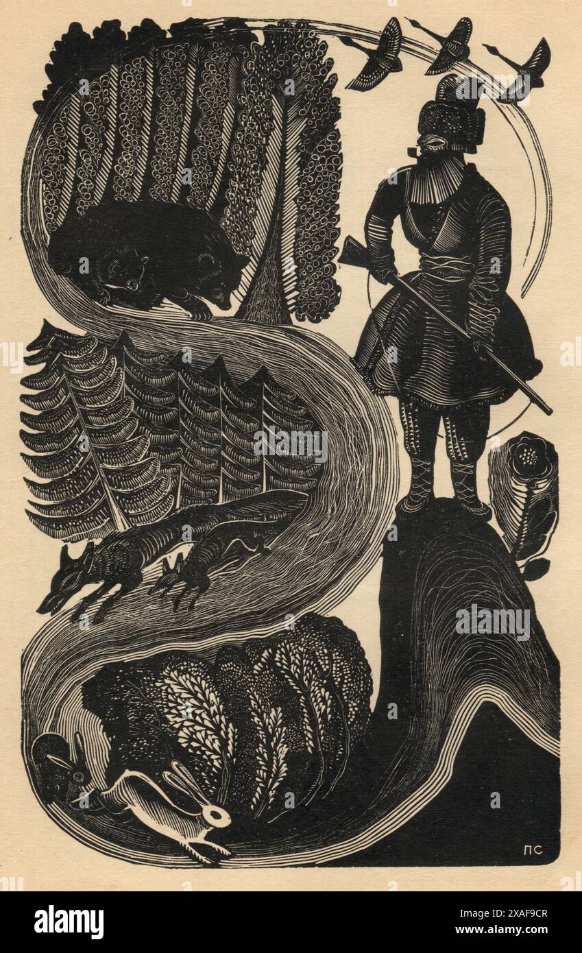 Illustrations for fairy tales and traditions of the northern region ...