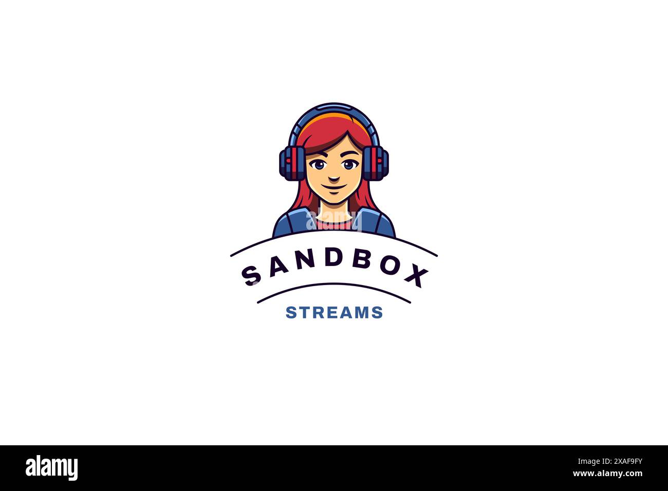 Streaming company logo Stock Vector Images - Alamy