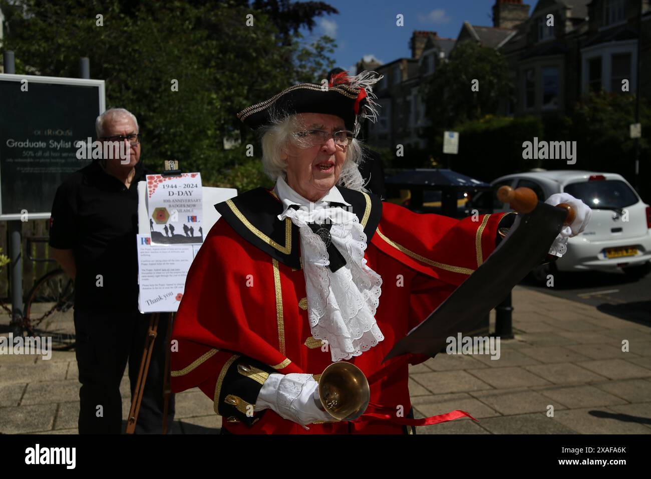 80TH ANNIVERSARY OF D-DAY, Royal British Legion members Chris Mabbott ...