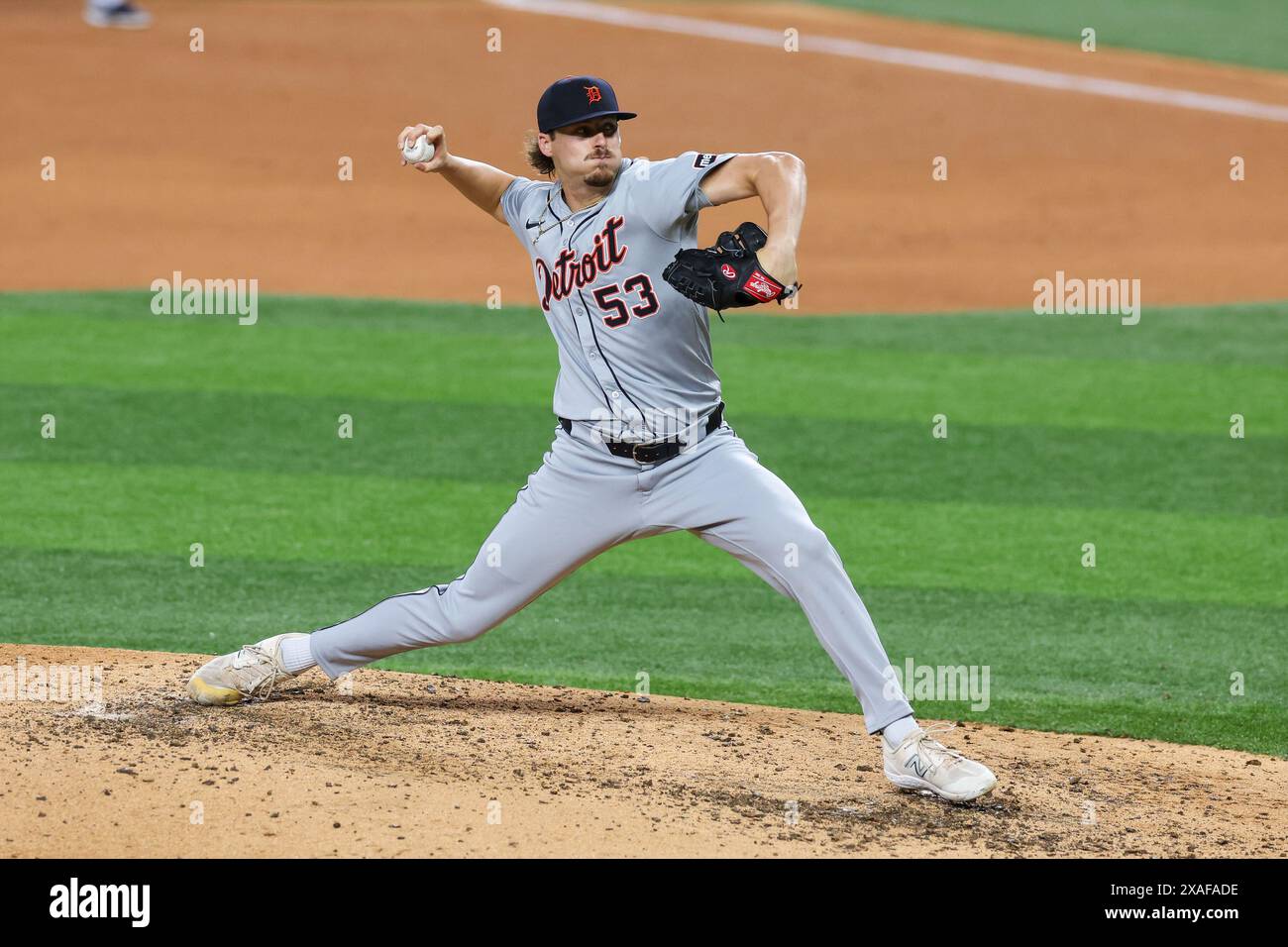Arlington, Texas, USA. 05th June, 2024. Detroit Tigers pitcher Mason ...