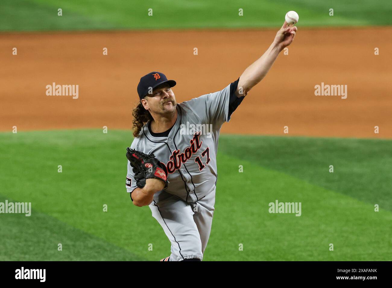 Arlington, Texas, USA. 05th June, 2024. Detroit Tigers pitcher Andrew ...