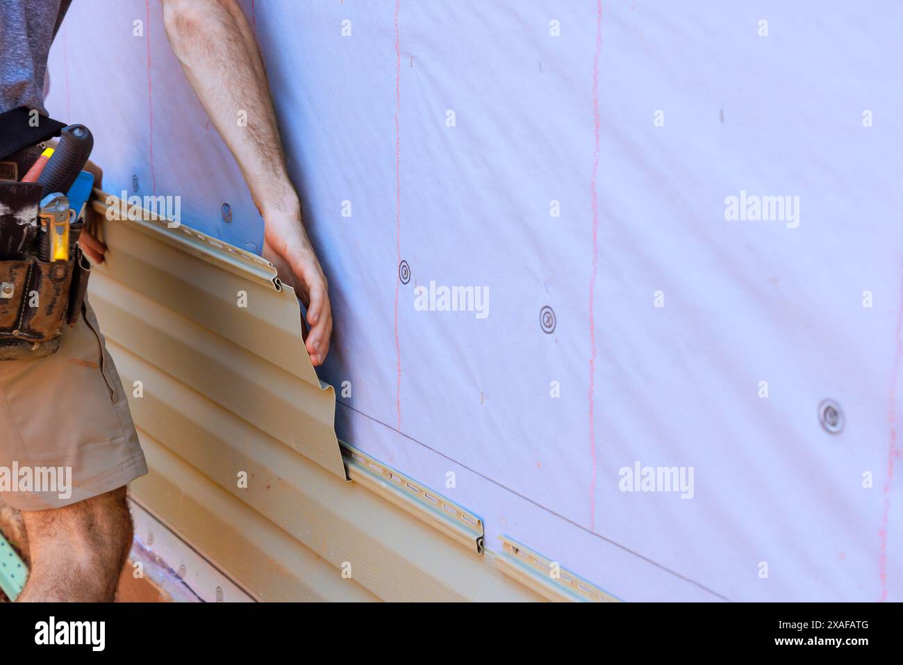 Vinyl pvc siding hi-res stock photography and images - Alamy