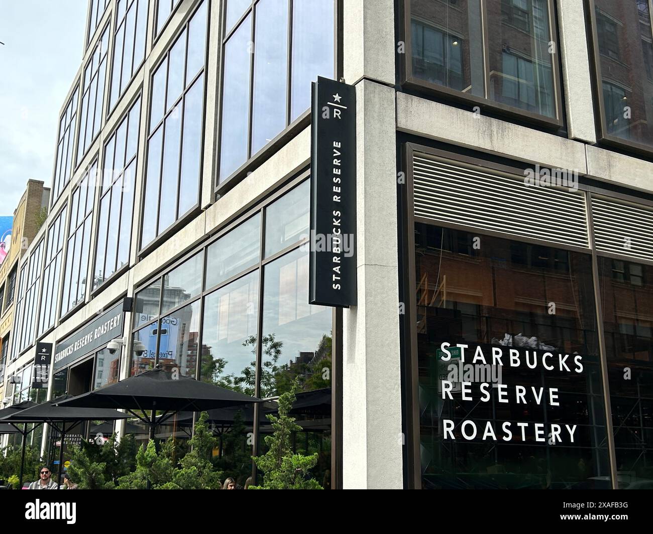 Starbucks Reserve Roastery and restaurant, building exterior ...