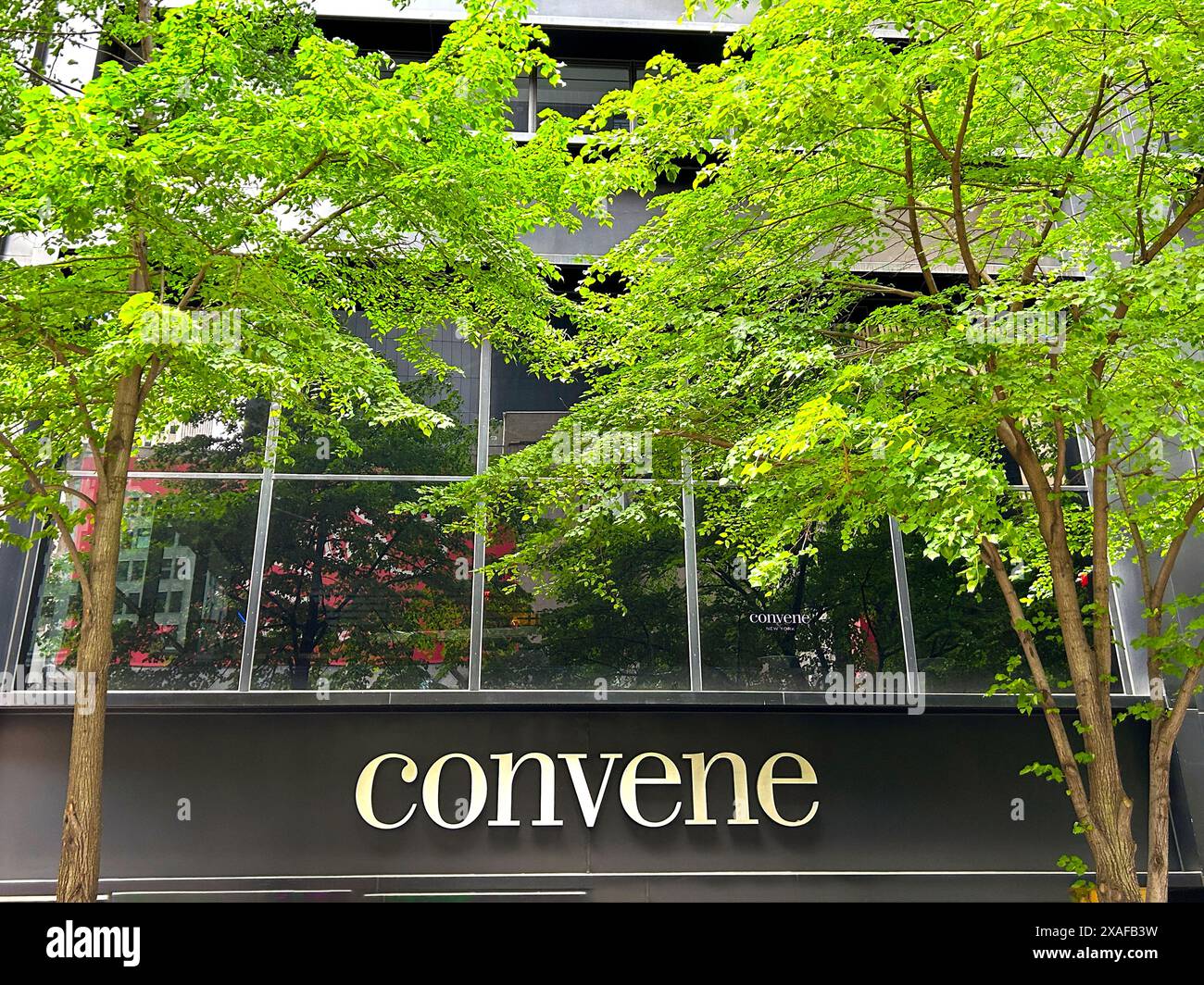 Convene, premium office and event space, building exterior and company ...