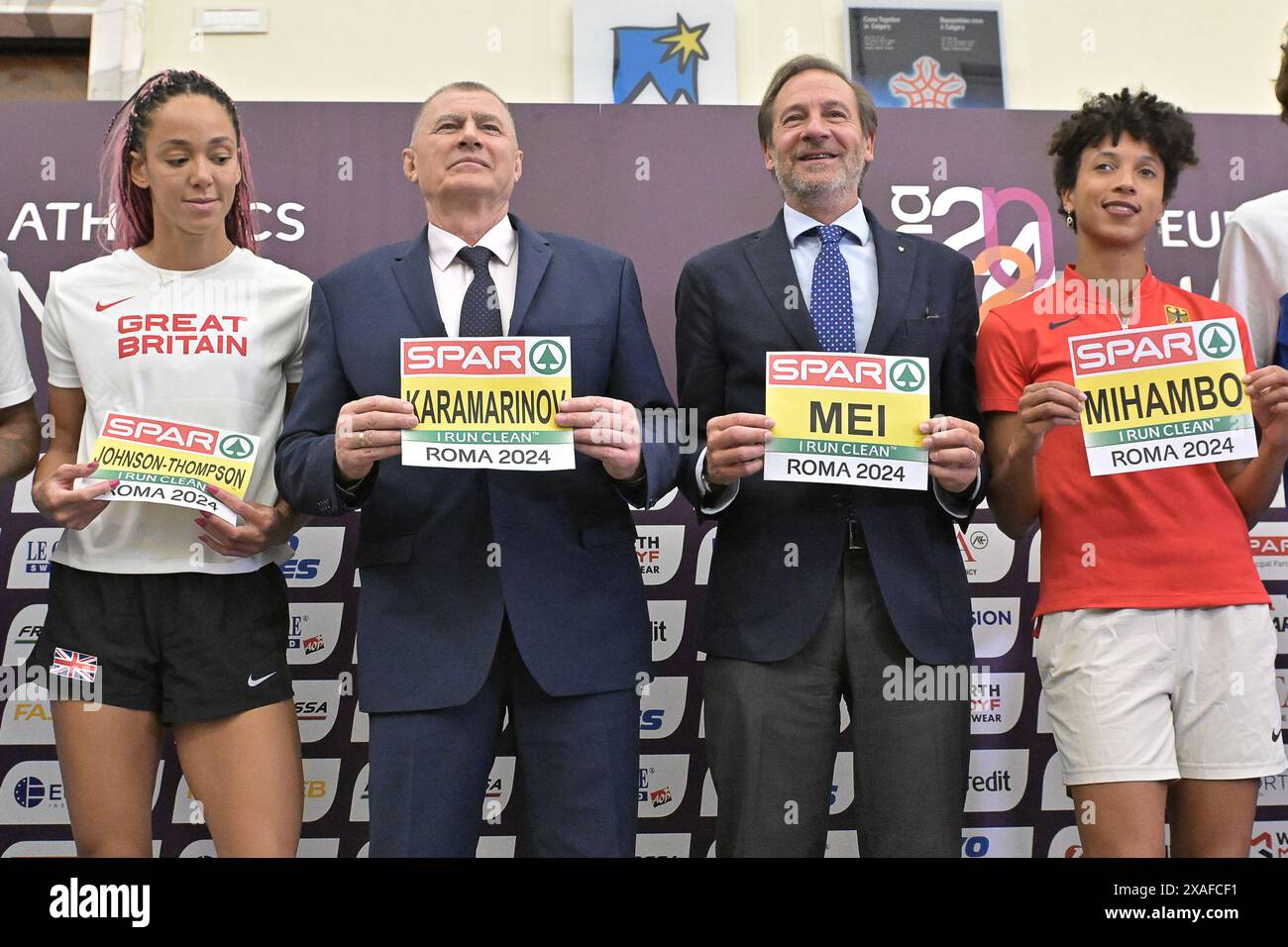 6th Jun 2024, Sala d’Onore Coni, Roma, Italy; Roma 2024 European ...