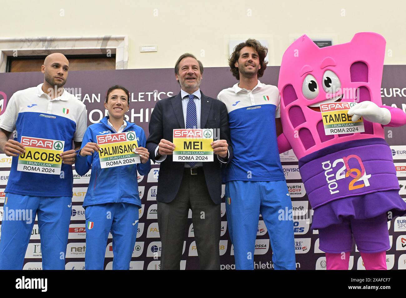 6th Jun 2024, Sala d’Onore Coni, Roma, Italy; Roma 2024 European ...