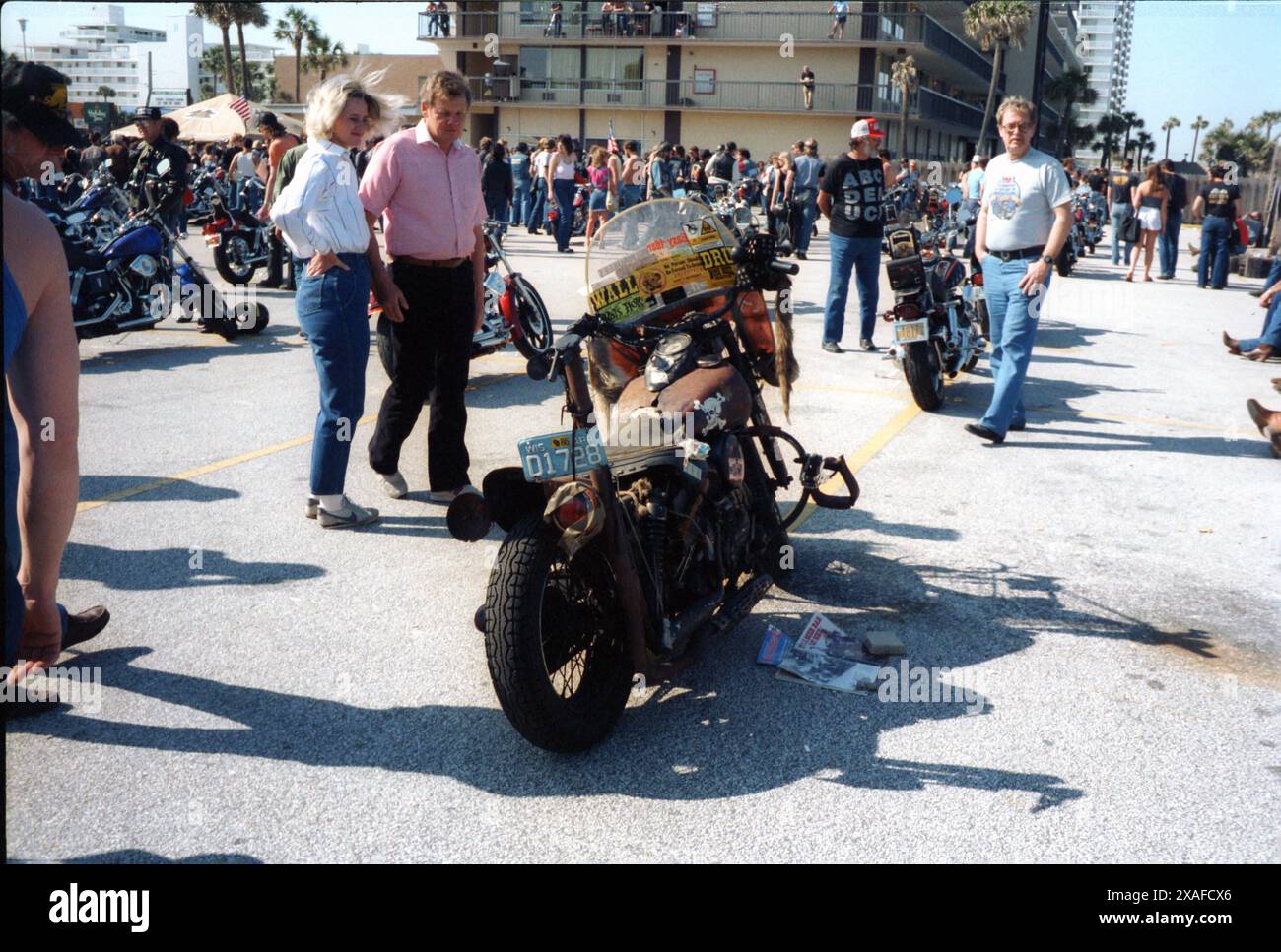 1980s Bike Week Daytona Beach Florida