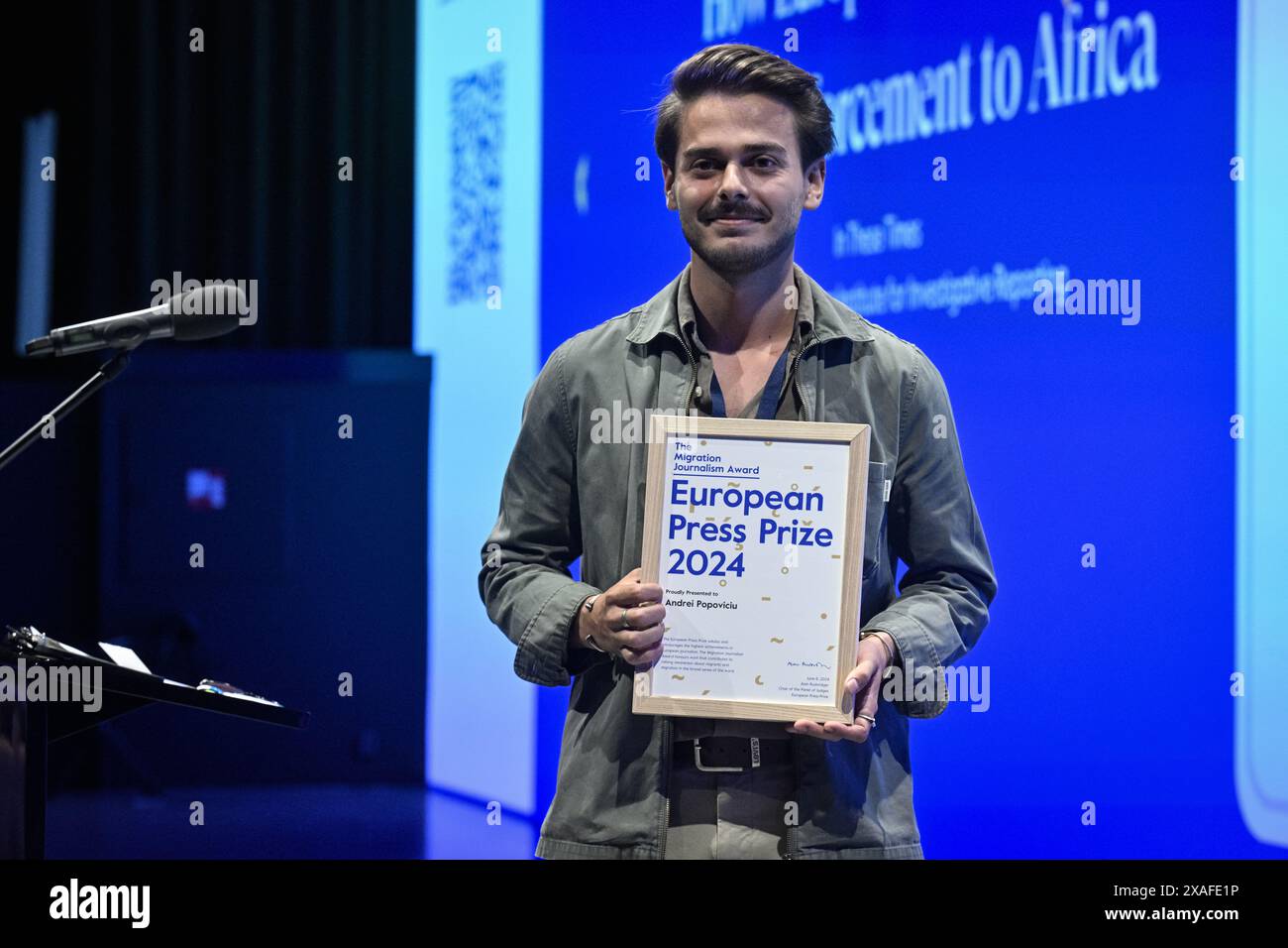 Prague, Czech Republic. 06th June, 2024. Presentation of the European ...