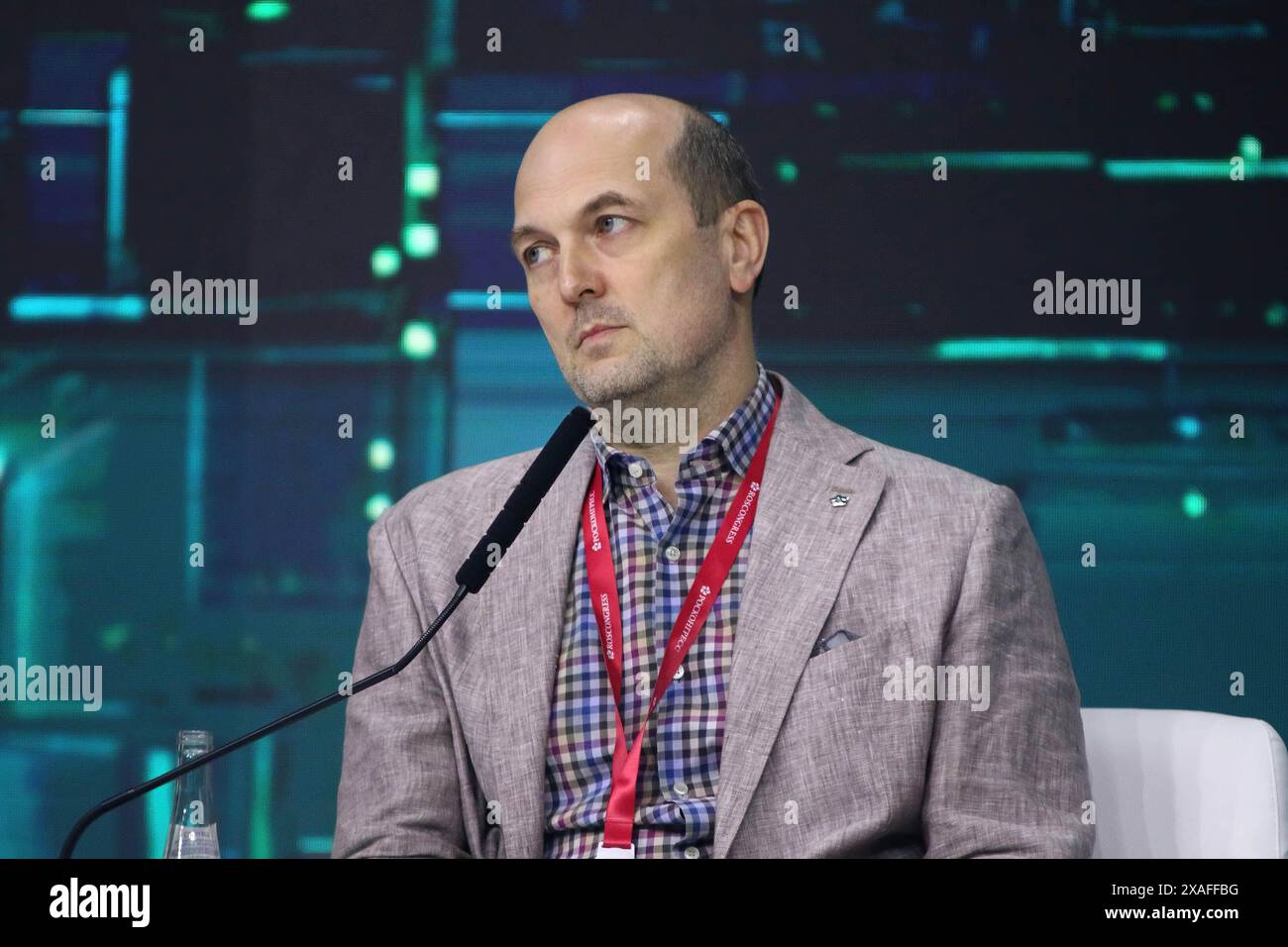 Saint Petersburg, Russia. 5th June, 2024. Sergey Andreev, Managing ...