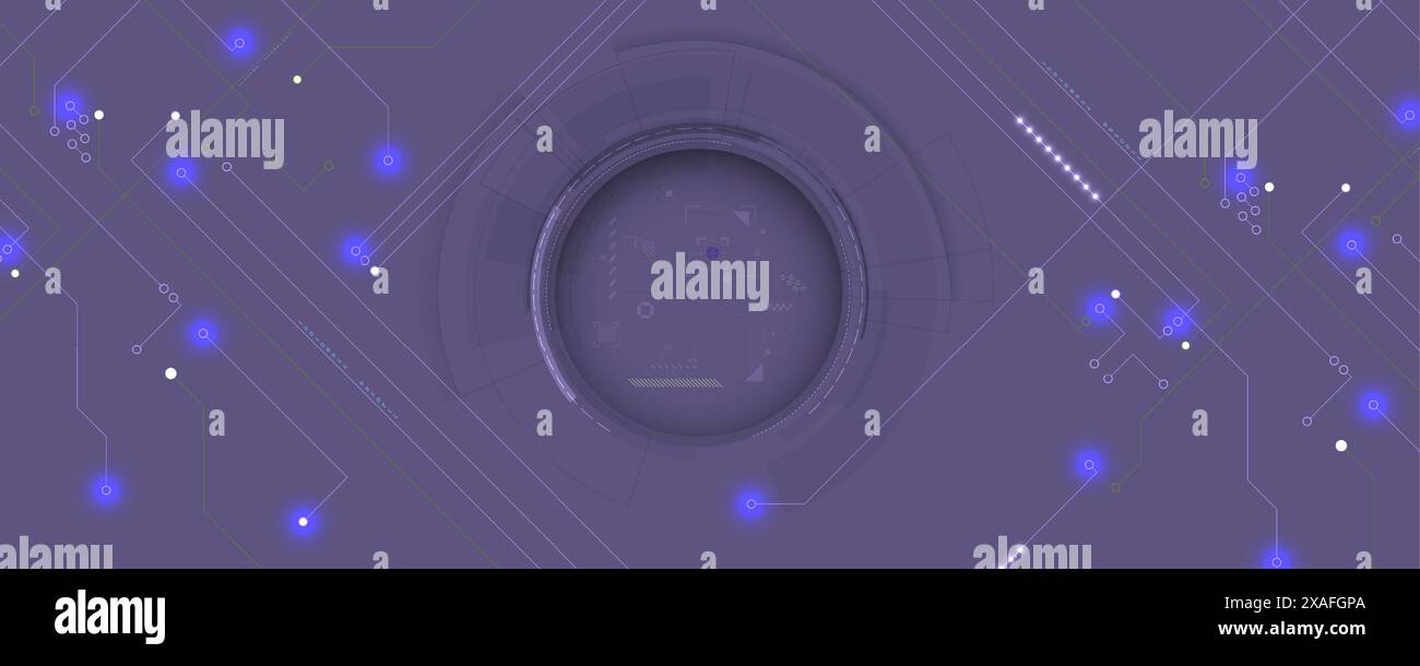 Abstract Artificial intelligence. Cloud computing. Machine learning. Technology web background ...