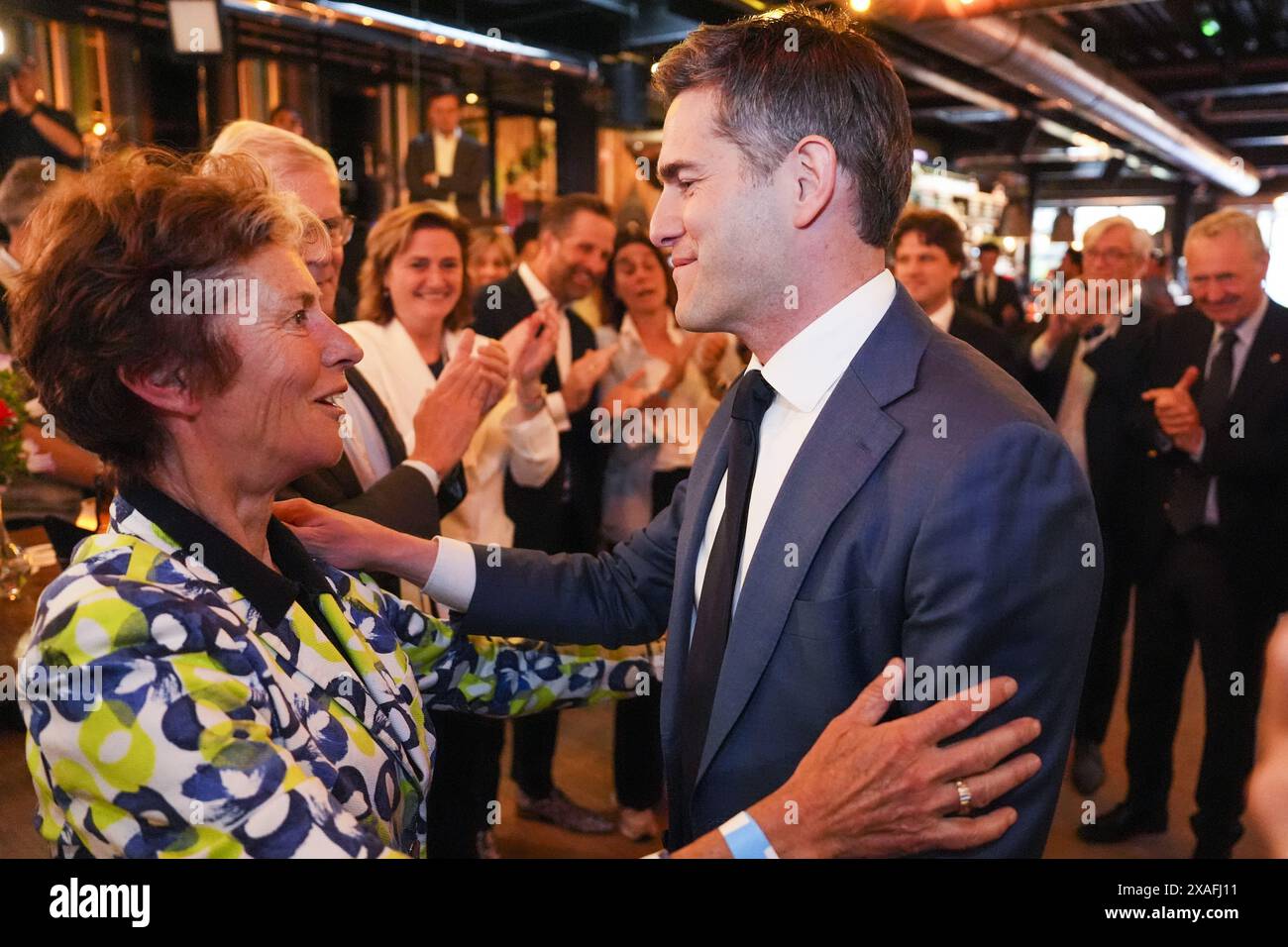 THE HAGUE - CDA party leader Tom Berendsen responds to the provisional ...