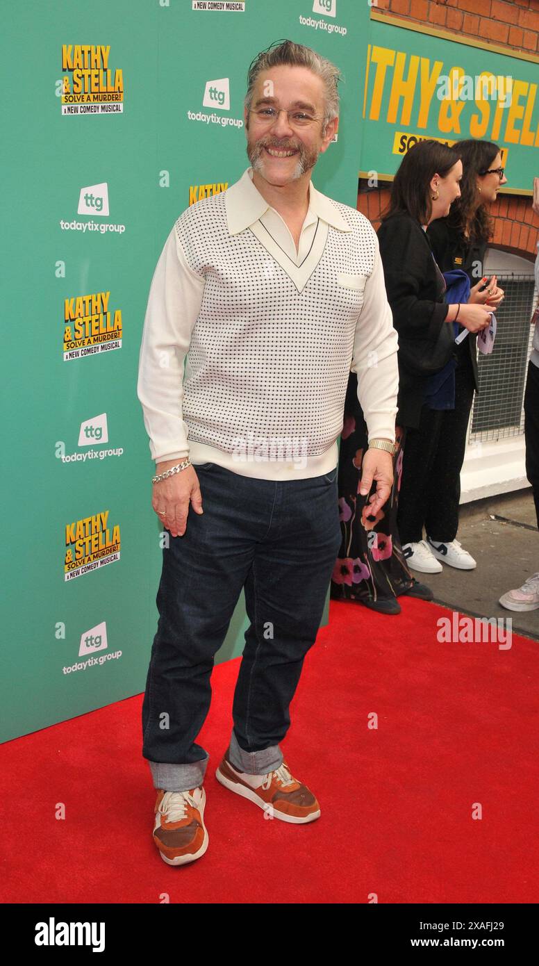 Andy Nyman at the "Kathy and Stella Solve a Murder!" play press night ...