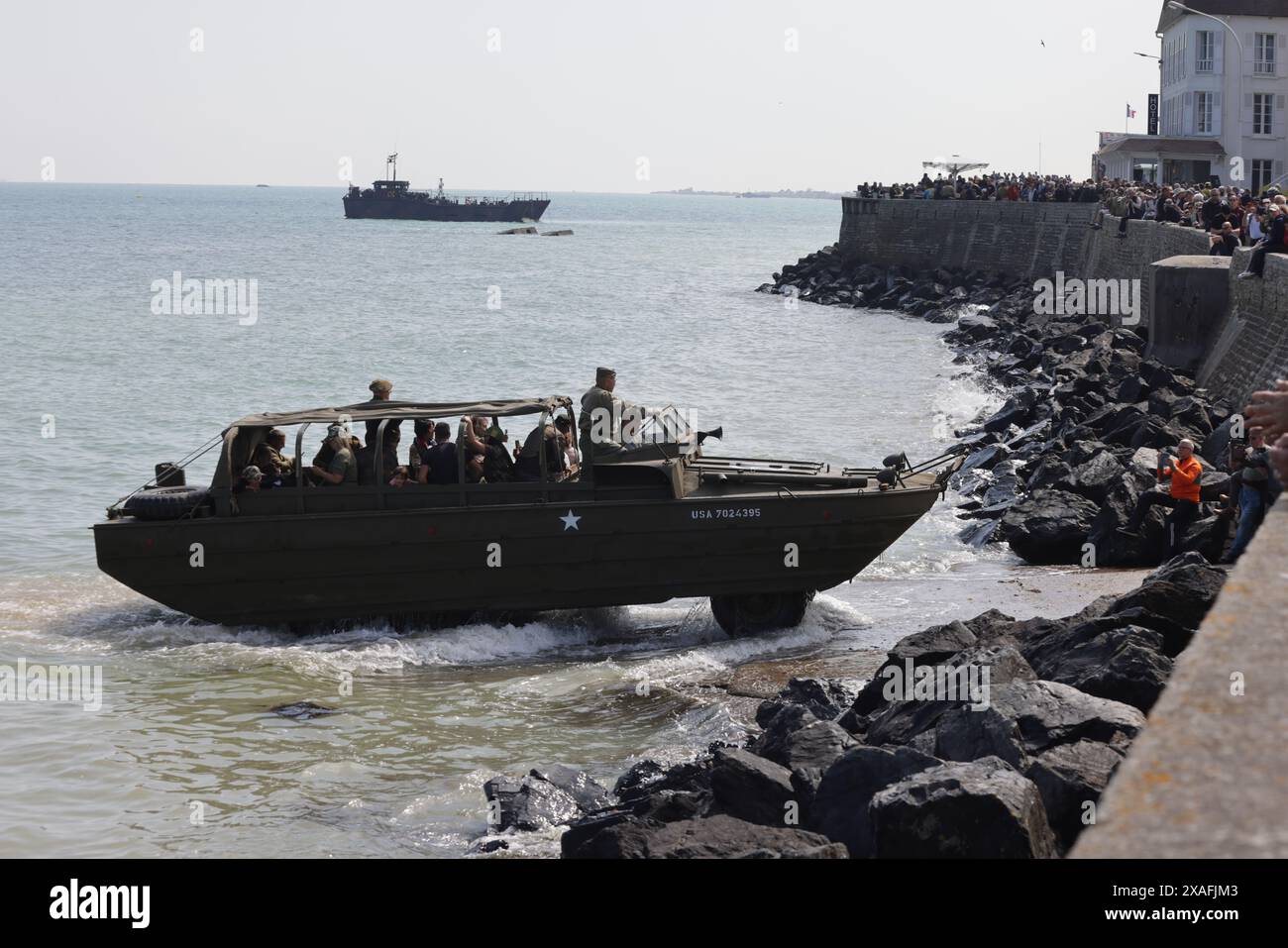 Arromanches, Normandy, France. 6th June 2024. Operation Overlord and ...