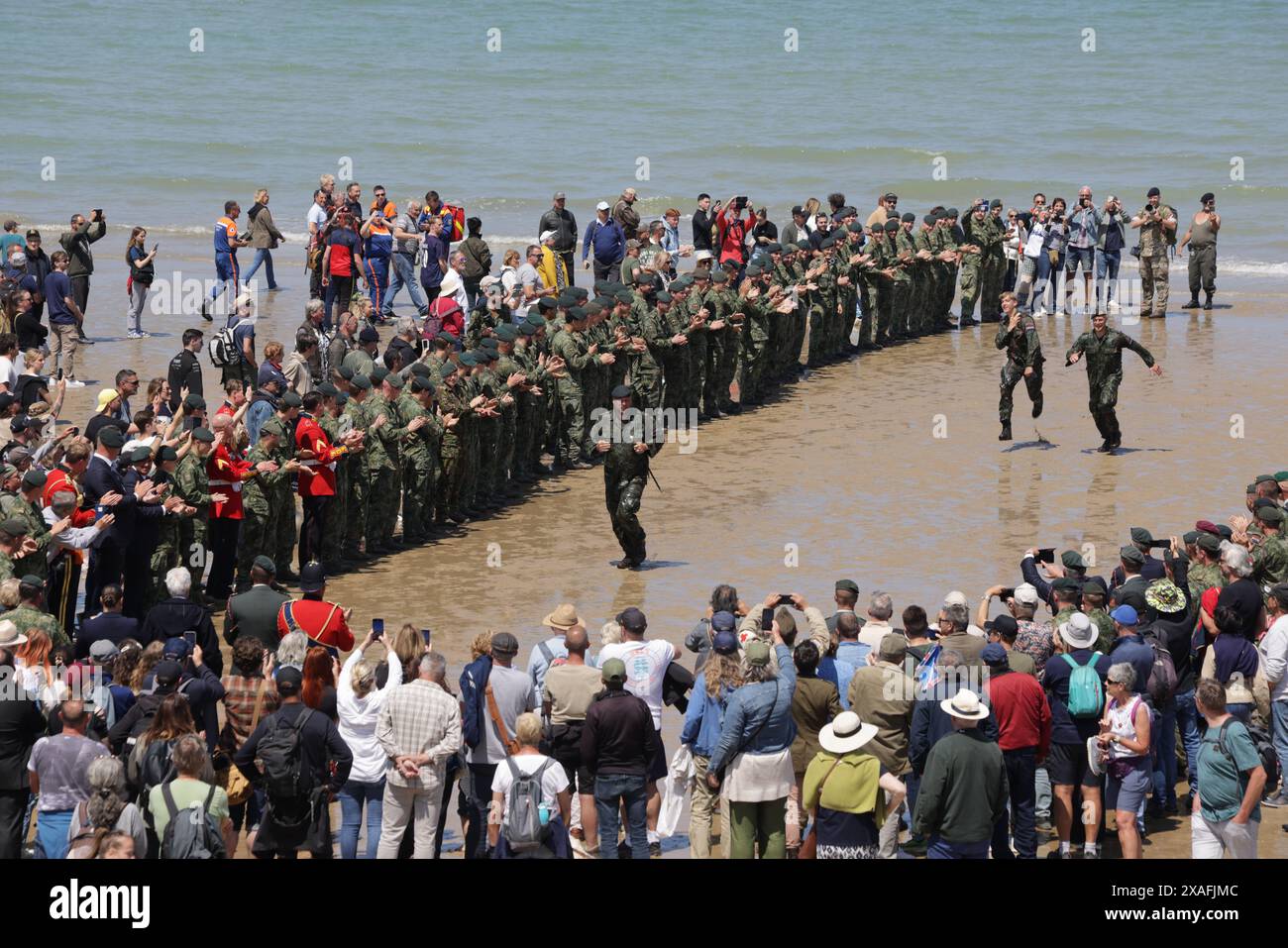 Arromanches, Normandy, France. 6th June 2024. Operation Overlord and ...