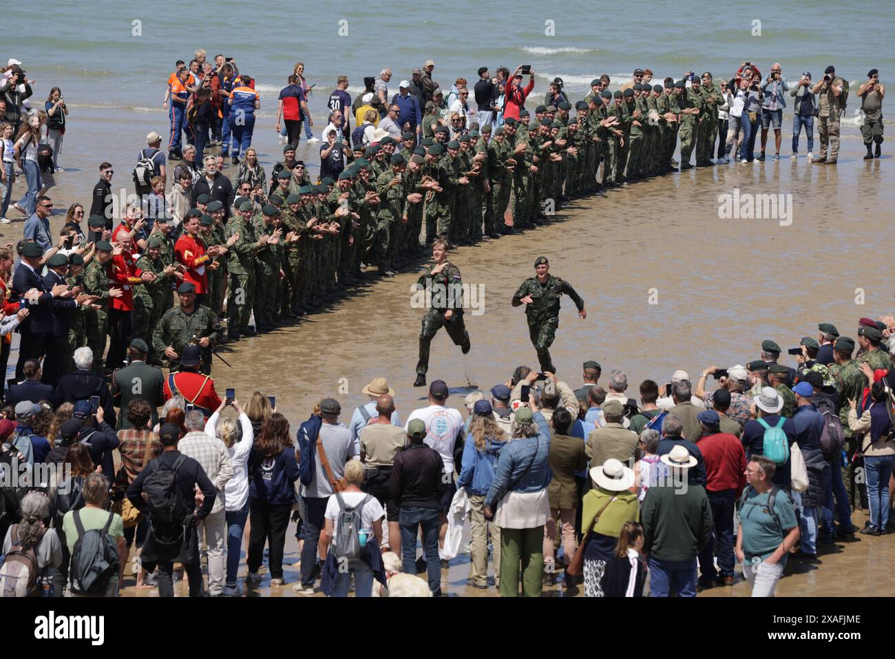 Arromanches, Normandy, France. 6th June 2024. Operation Overlord and ...