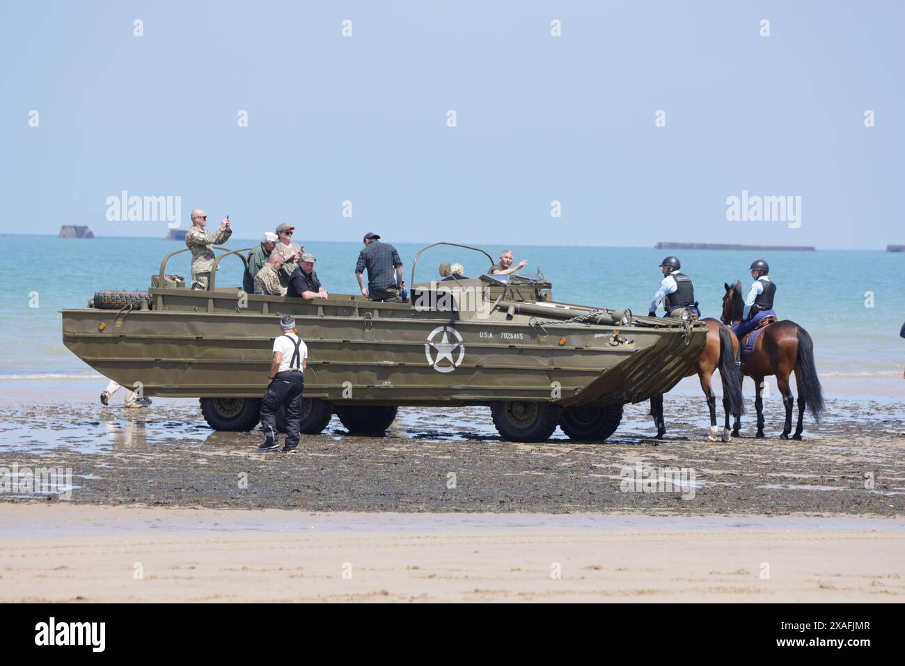 Arromanches, Normandy, France. 6th June 2024. Operation Overlord and ...