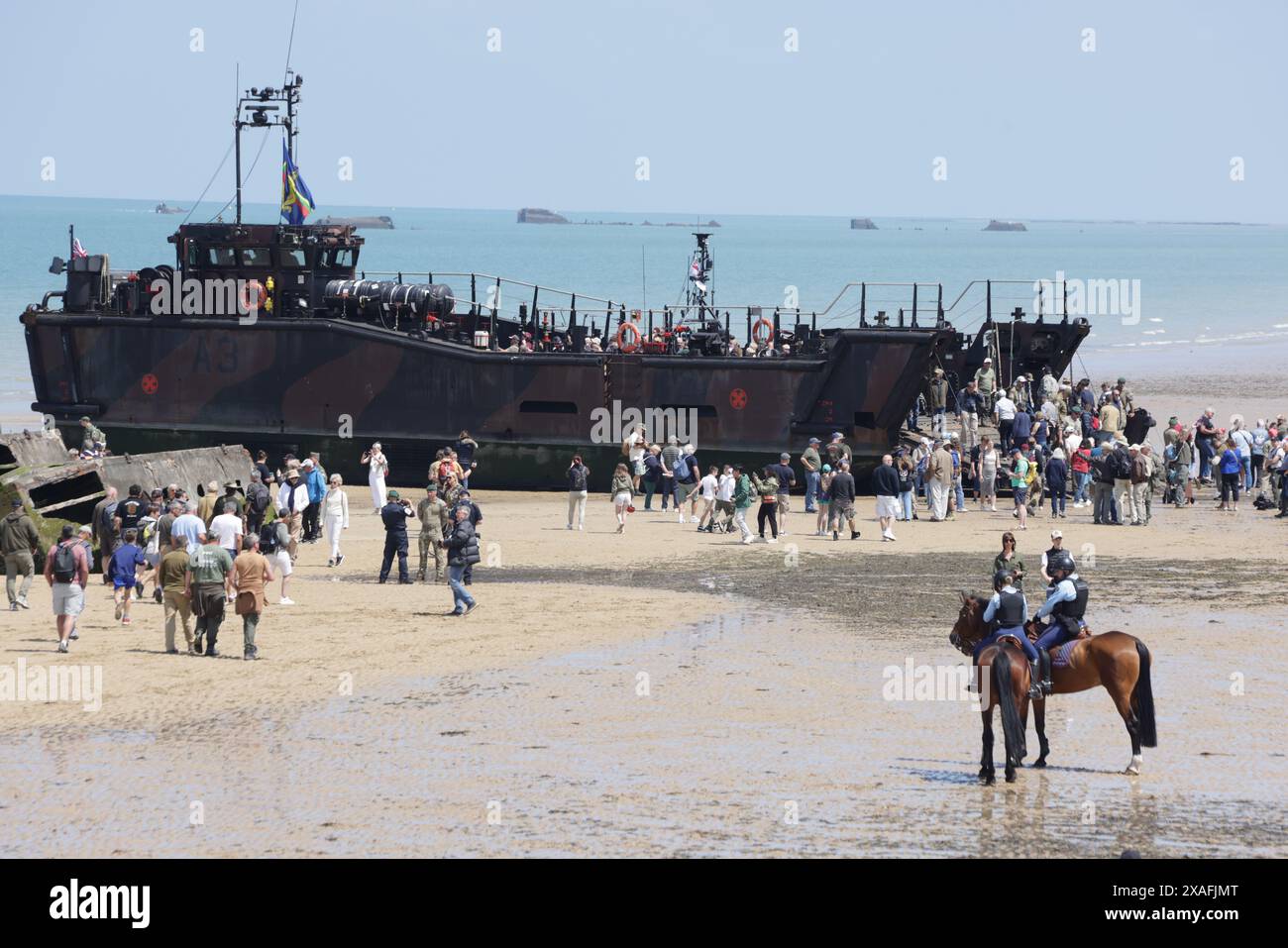 Arromanches, Normandy, France. 6th June 2024. Operation Overlord and ...