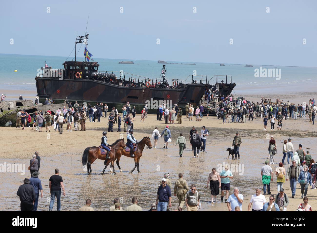 Arromanches, Normandy, France. 6th June 2024. Operation Overlord and ...