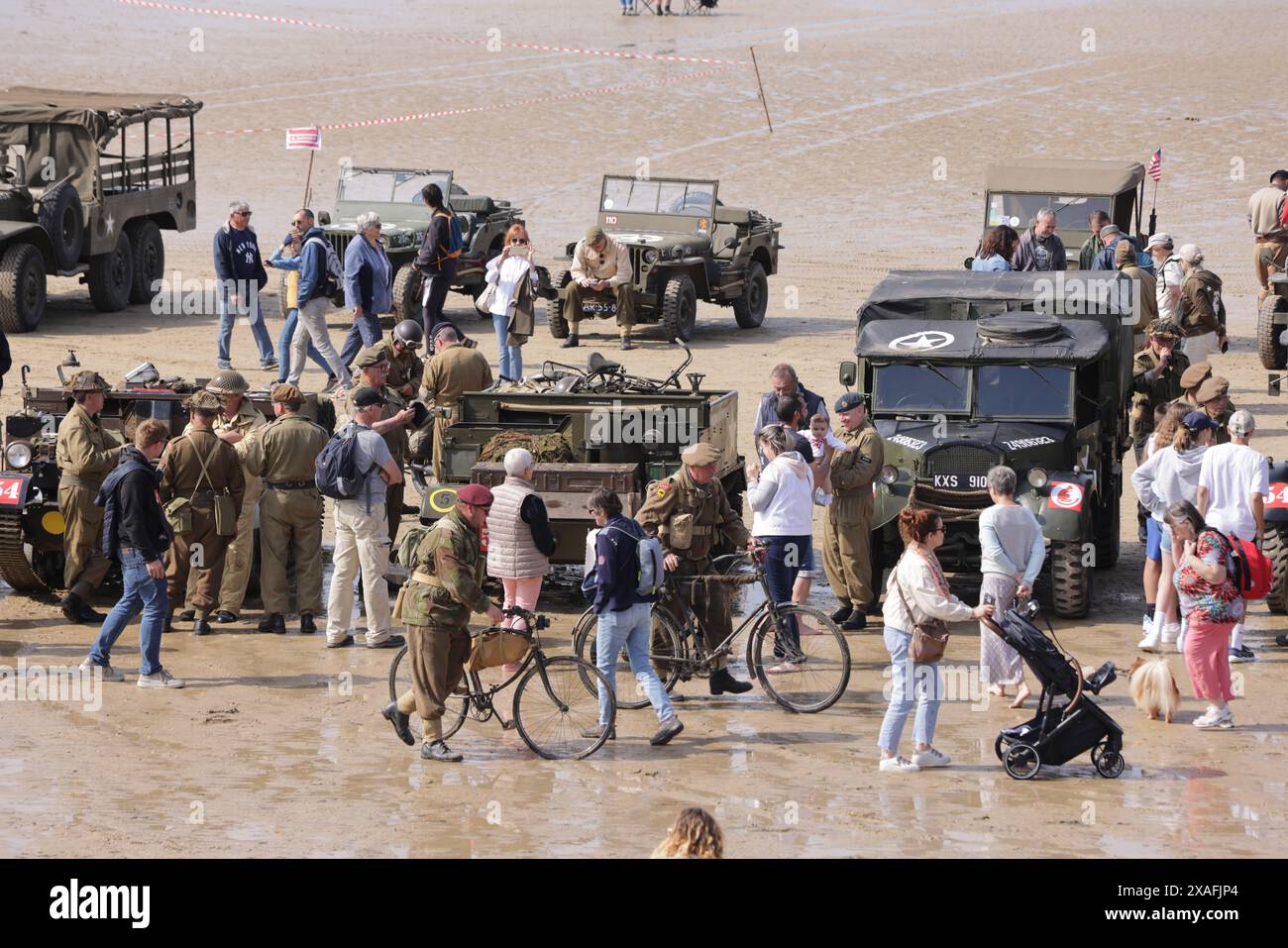 Arromanches, Normandy, France. 6th June 2024. Operation Overlord and ...