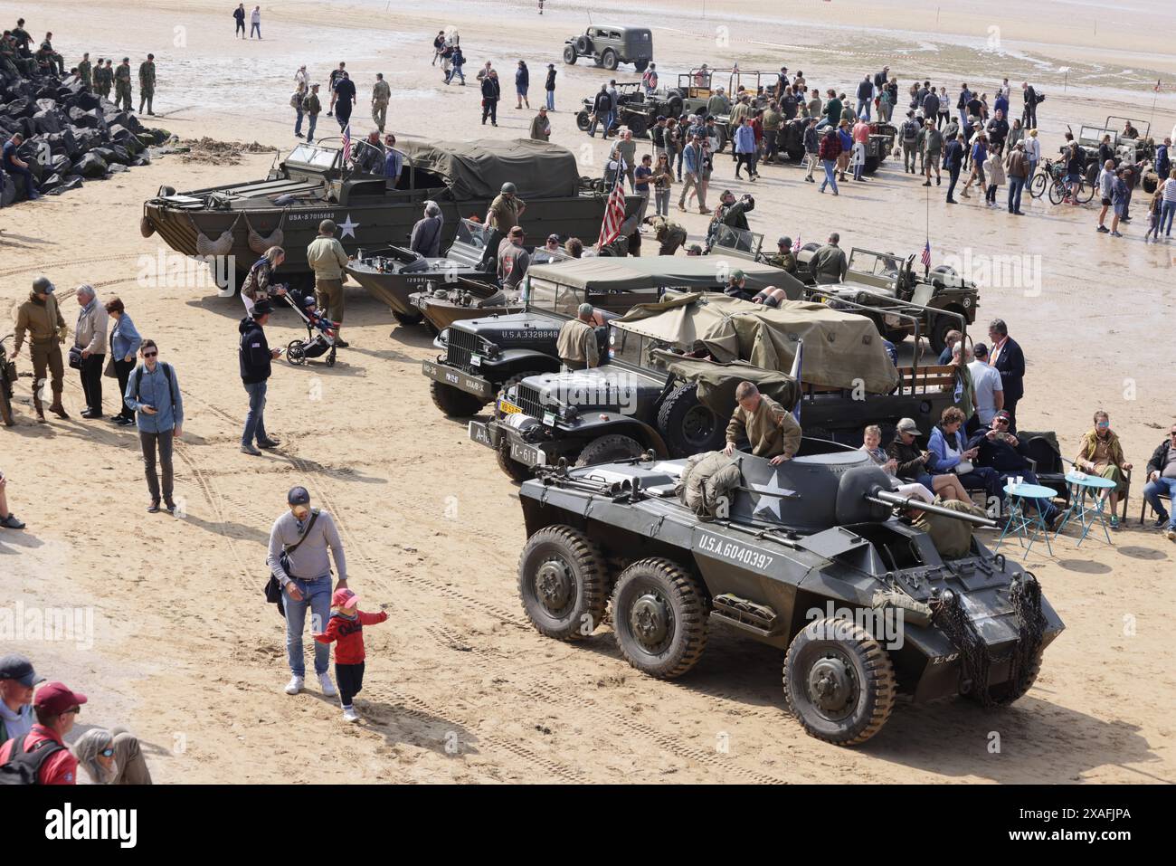 Arromanches, Normandy, France. 6th June 2024. Operation Overlord and ...