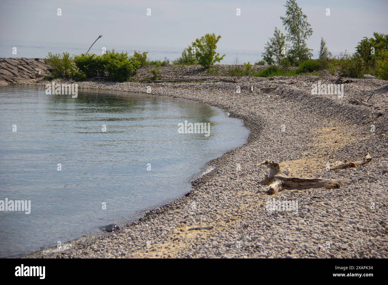 inlet rocky beach Stock Photo - Alamy