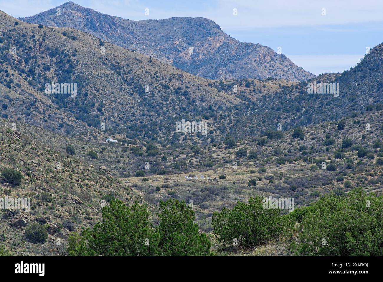 Fort Bowie National Historic Site in Apache Pass of Chihuahuan desert ...