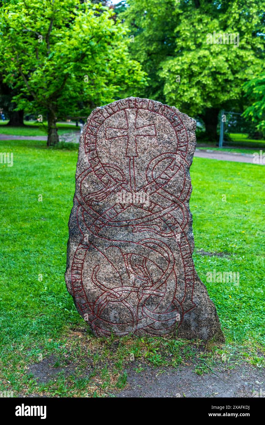 Rune carving hi-res stock photography and images - Alamy
