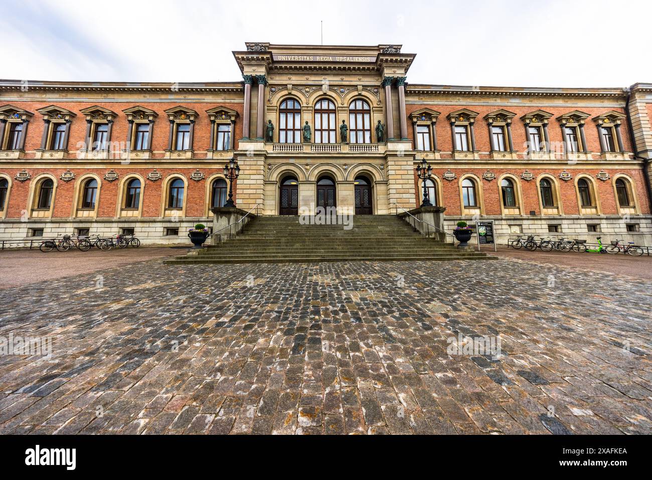 Main building of Uppsala University, Uppsala, Sweden Stock Photo - Alamy