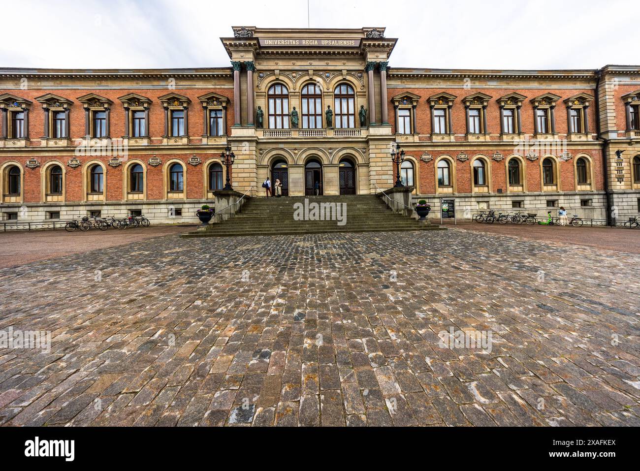 Main building of Uppsala University, Uppsala, Sweden Stock Photo - Alamy
