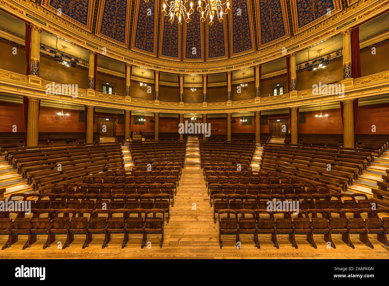 Festival hall at Uppsala University. Uppsala, Sweden Stock Photo - Alamy