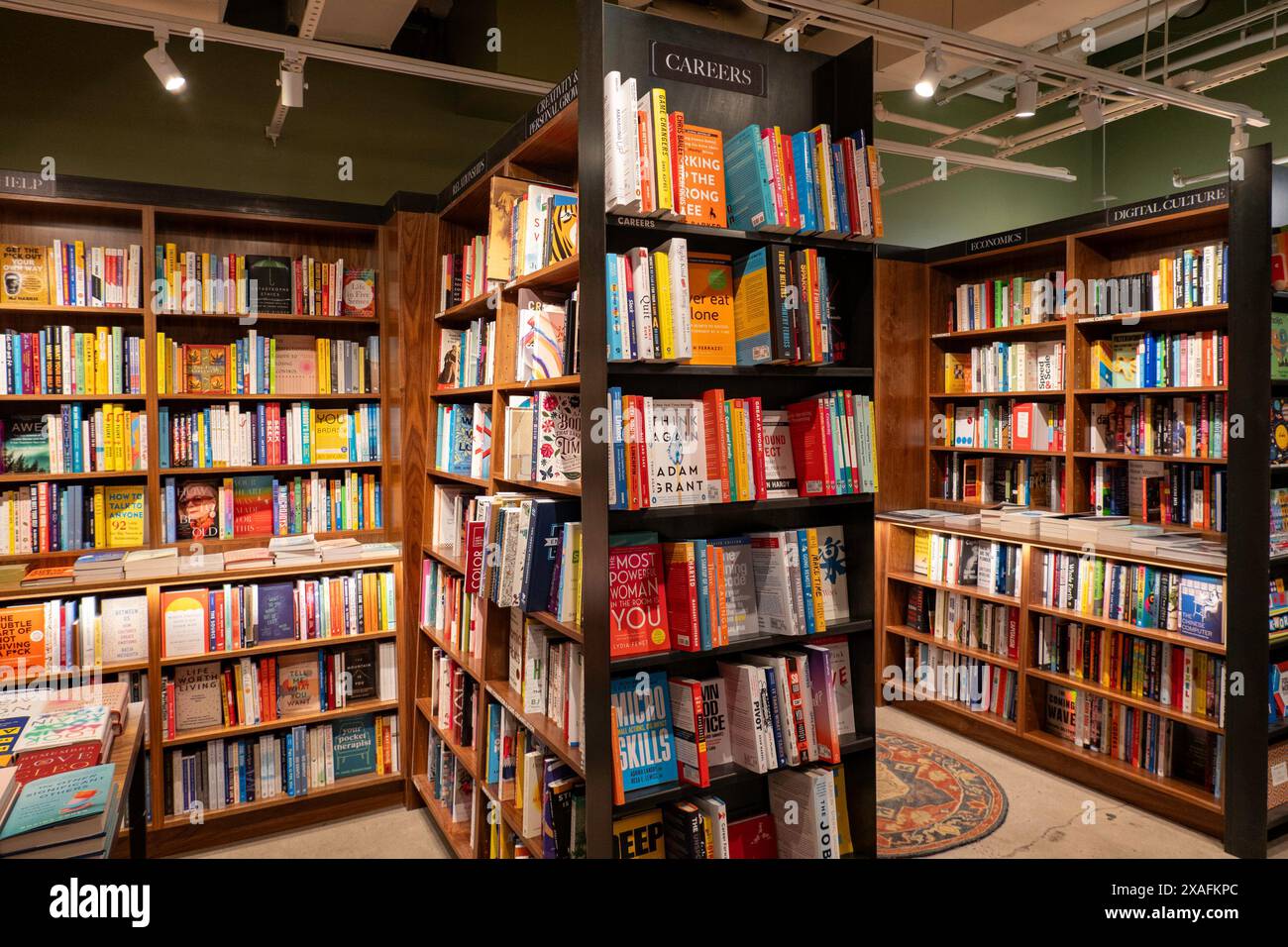 McNally Jackson is a New York City-based Independent Bookstore located in SoHo, USA 2024 Stock ...