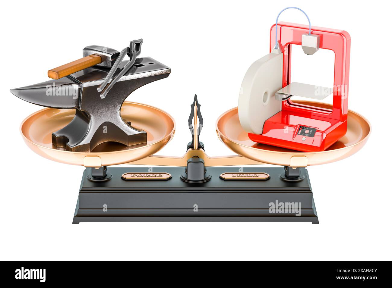 Manual vs digital hi-res stock photography and images - Alamy