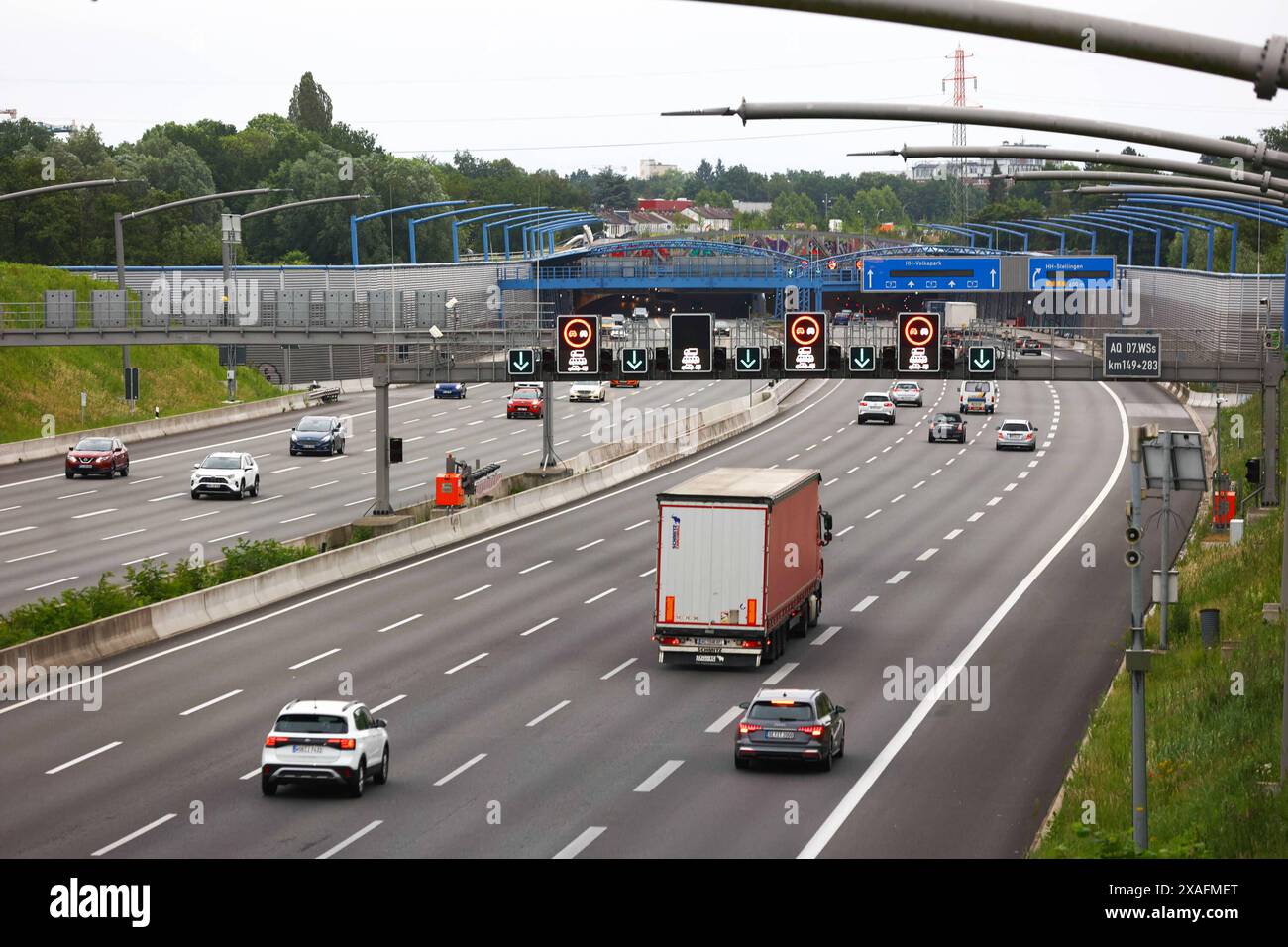 Autobahn near hamburg hi-res stock photography and images - Alamy