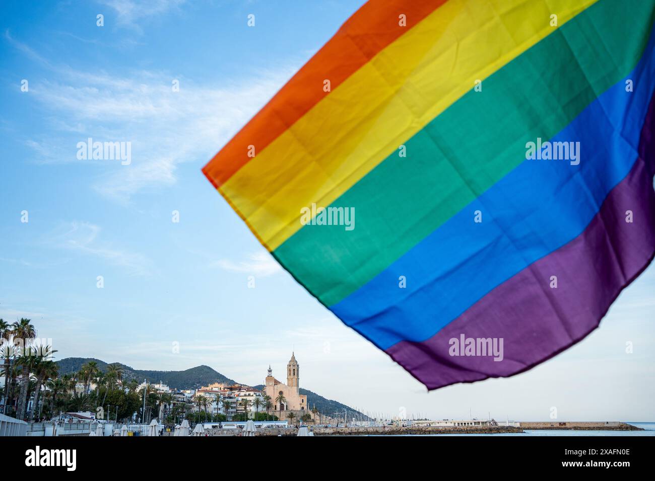 Sitges, Barcelona, Spain. 6th June, 2024. Sitges Pride 2024. The ...
