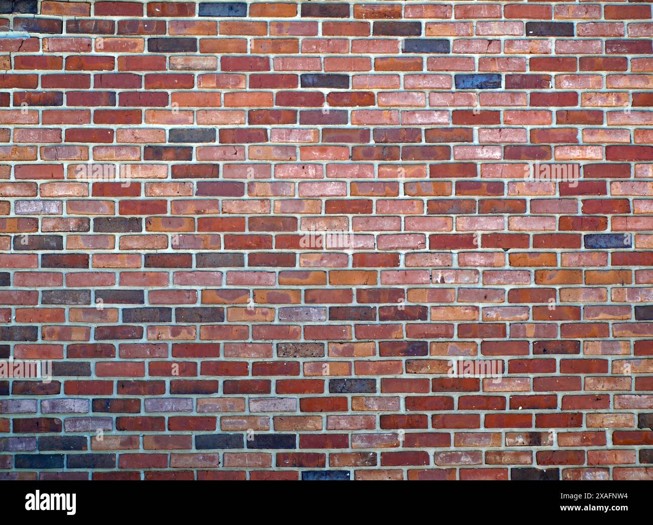 Red wall of bricks background or compositing textural element Stock ...