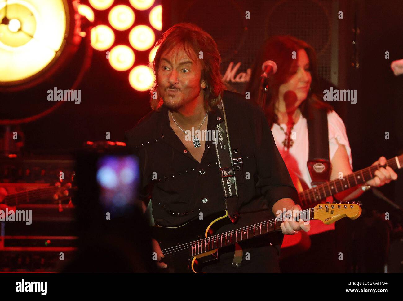 Chris Norman - Junction 55 - Live on Tour 06.06.2024, Erfurt, Messehalle, Chris Norman und Band ...