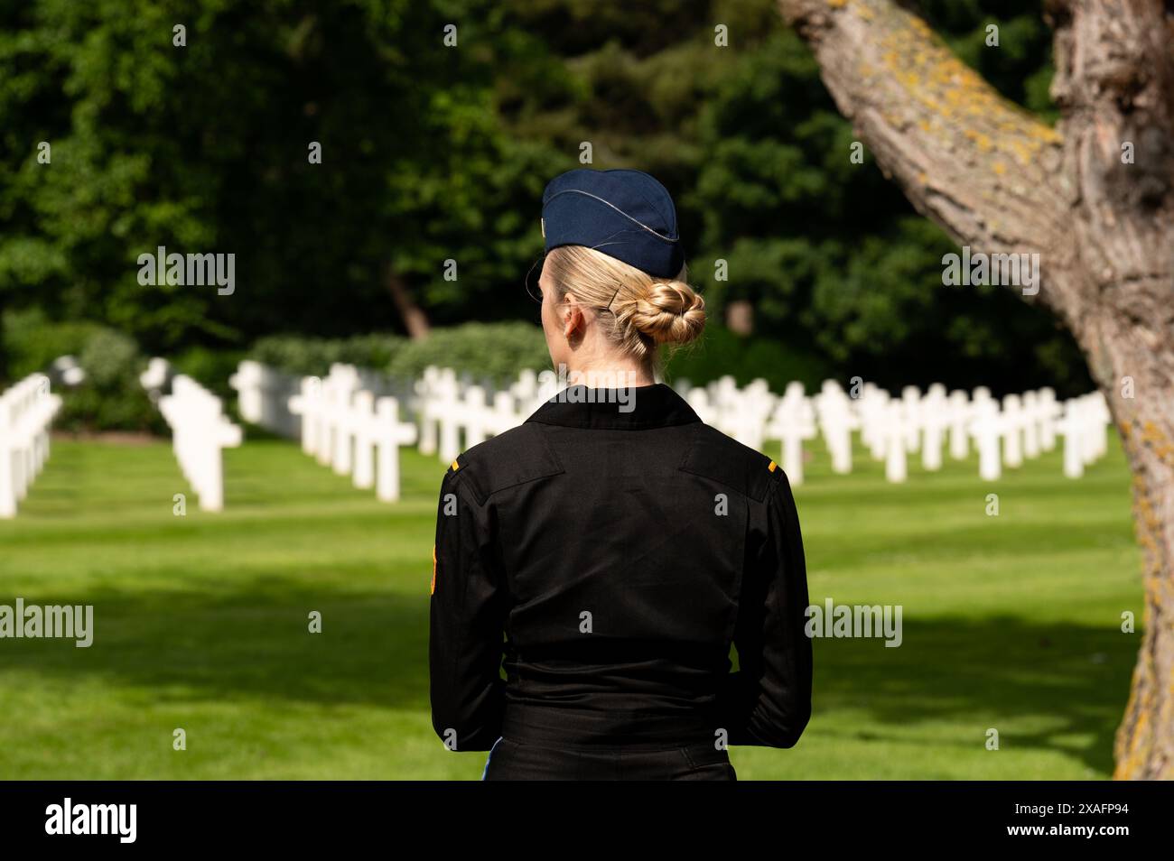 Colleville-sur-Mer, France. 03 June, 2024. U.S Air Force 2nd Lt ...