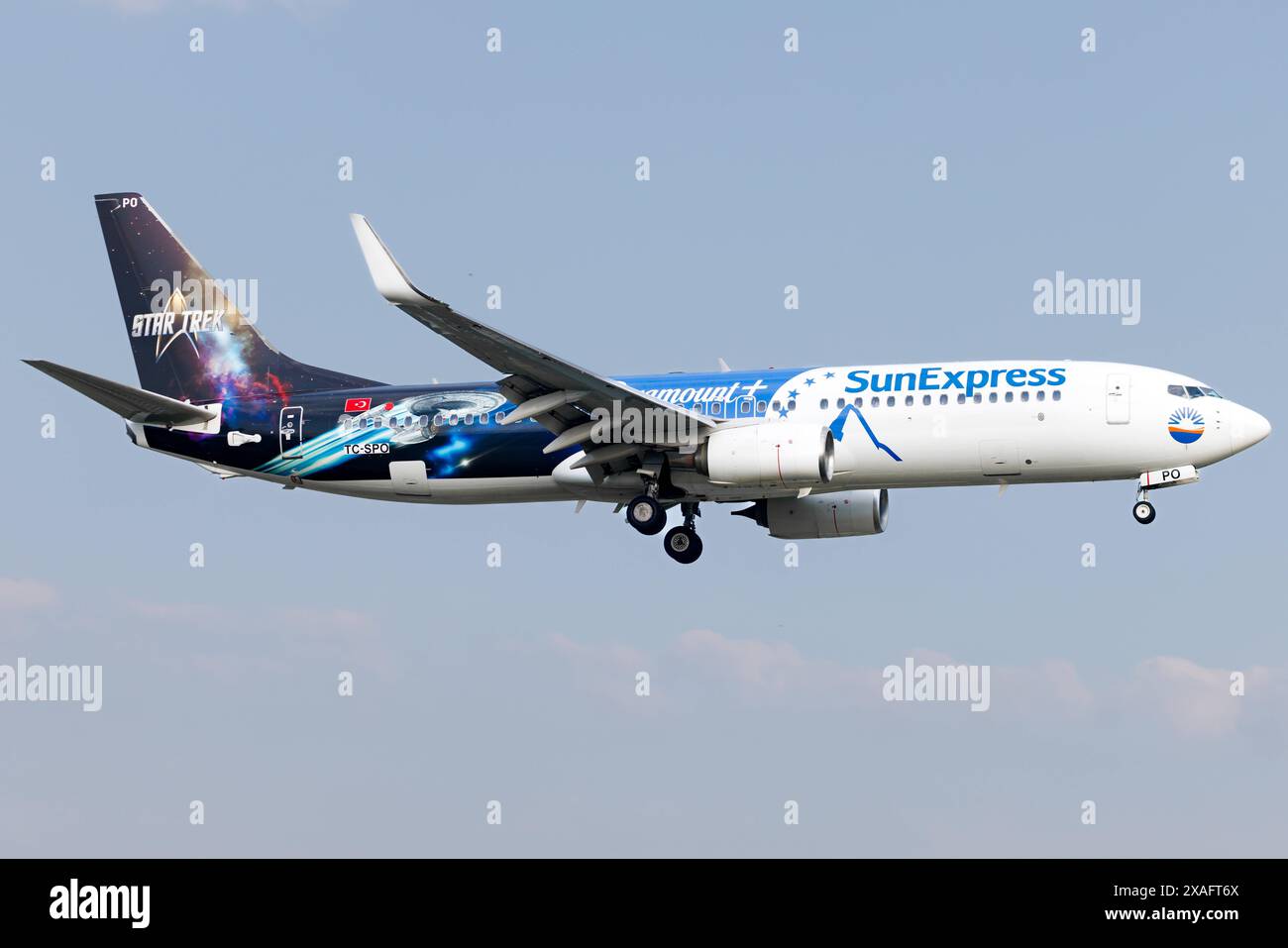 Sunexpress paramount star trek livery hi-res stock photography and ...