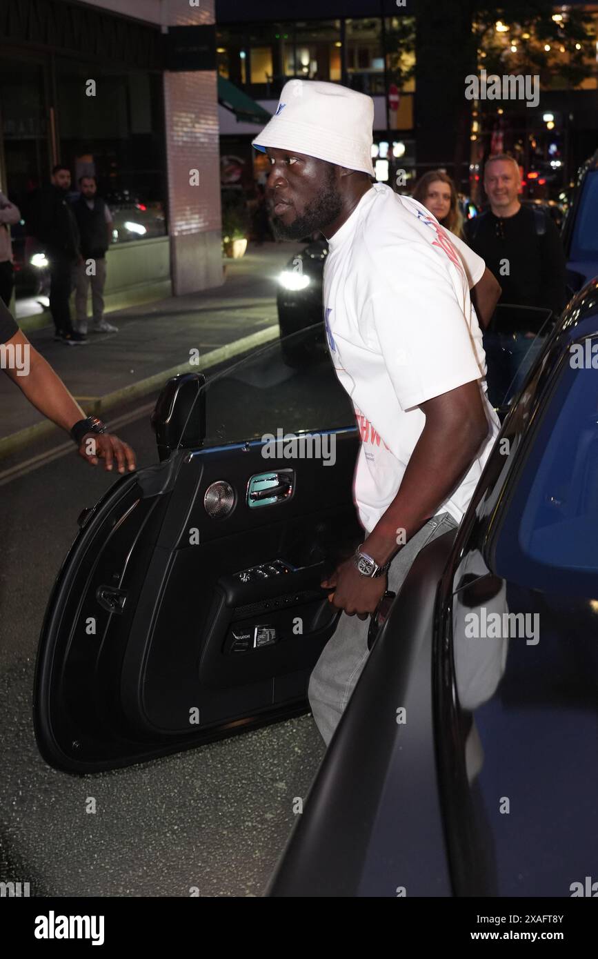Stormzy attending the official launch of House Party, presented by ...
