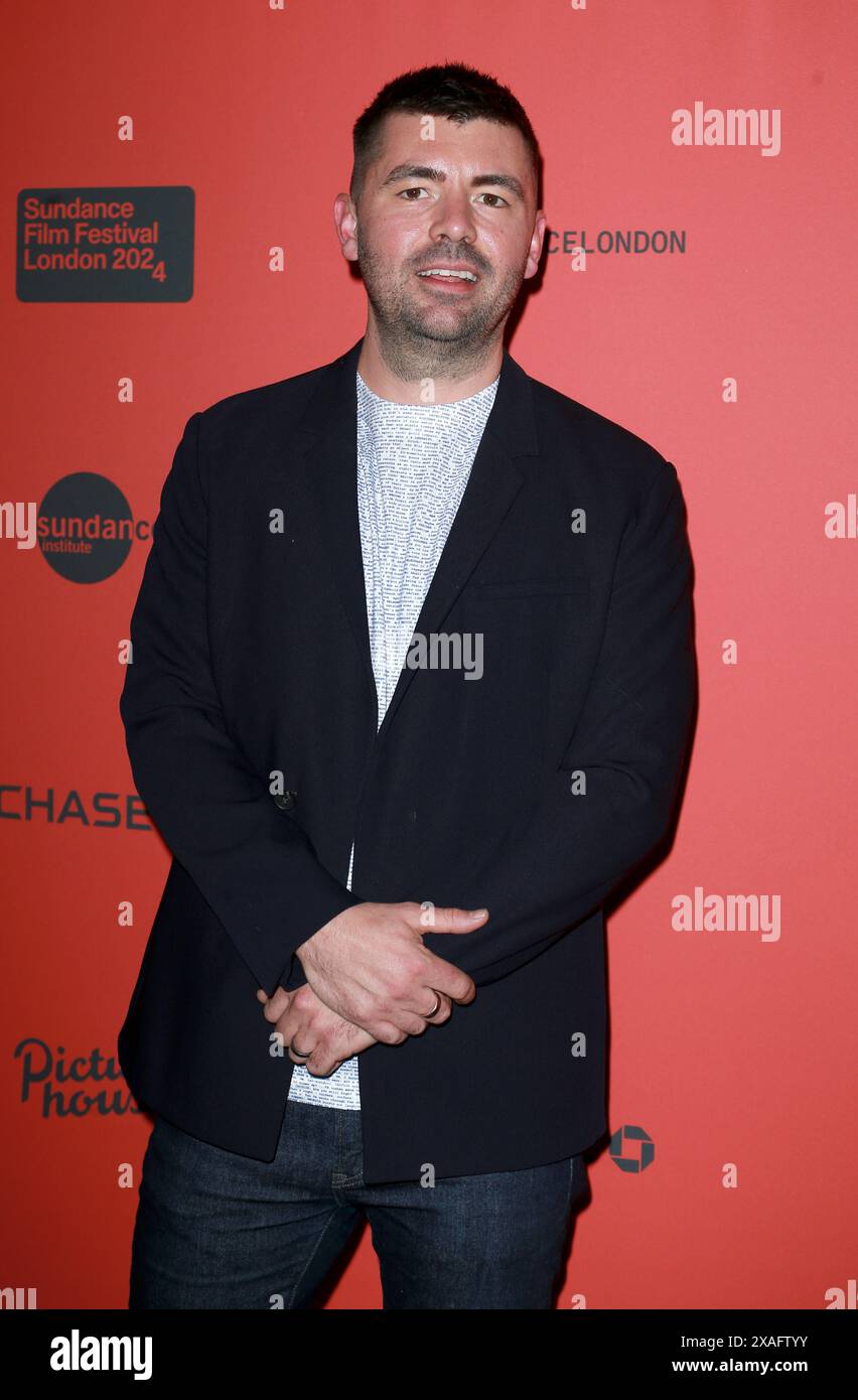 London, UK. 06th June, 2024. Rich Peppiatt attends the screening of ...