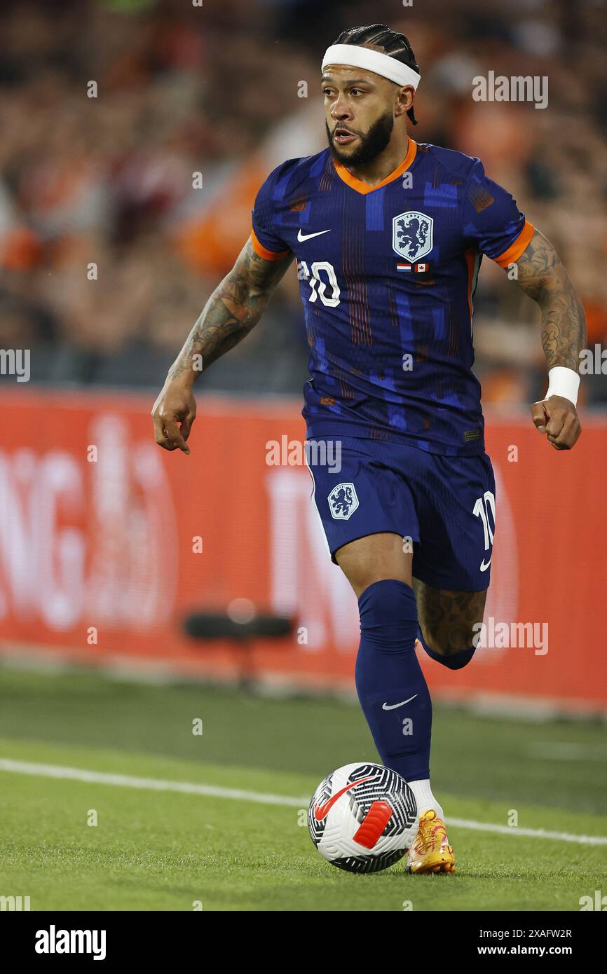 ROTTERDAM - Memphis Depay of Holland during the friendly Interland ...