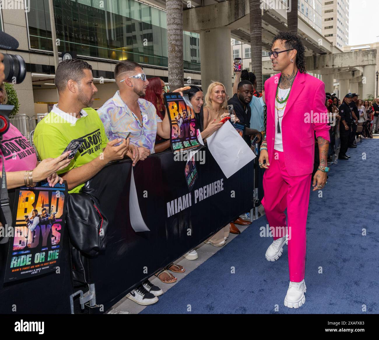 MIAMI, FLORIDA - JUNE 05: Motiff attends the "Bad Boys: Ride Or Die ...